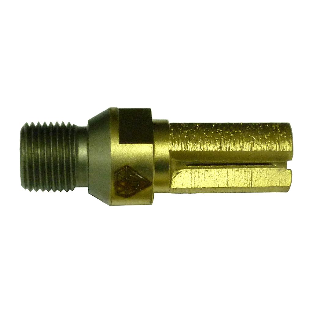 ADI Fraise à Détourer Goldfinger pour Granit et Composite R1/2" | Grubau